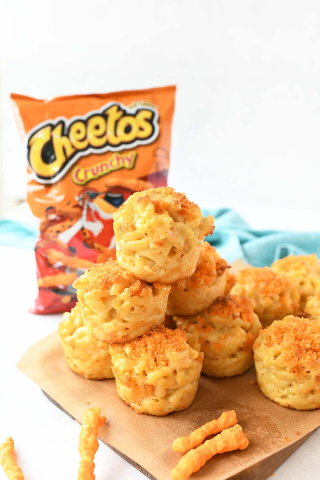 Cheetos Mac and Cheese Muffin Cups - Muffin Tin Recipes